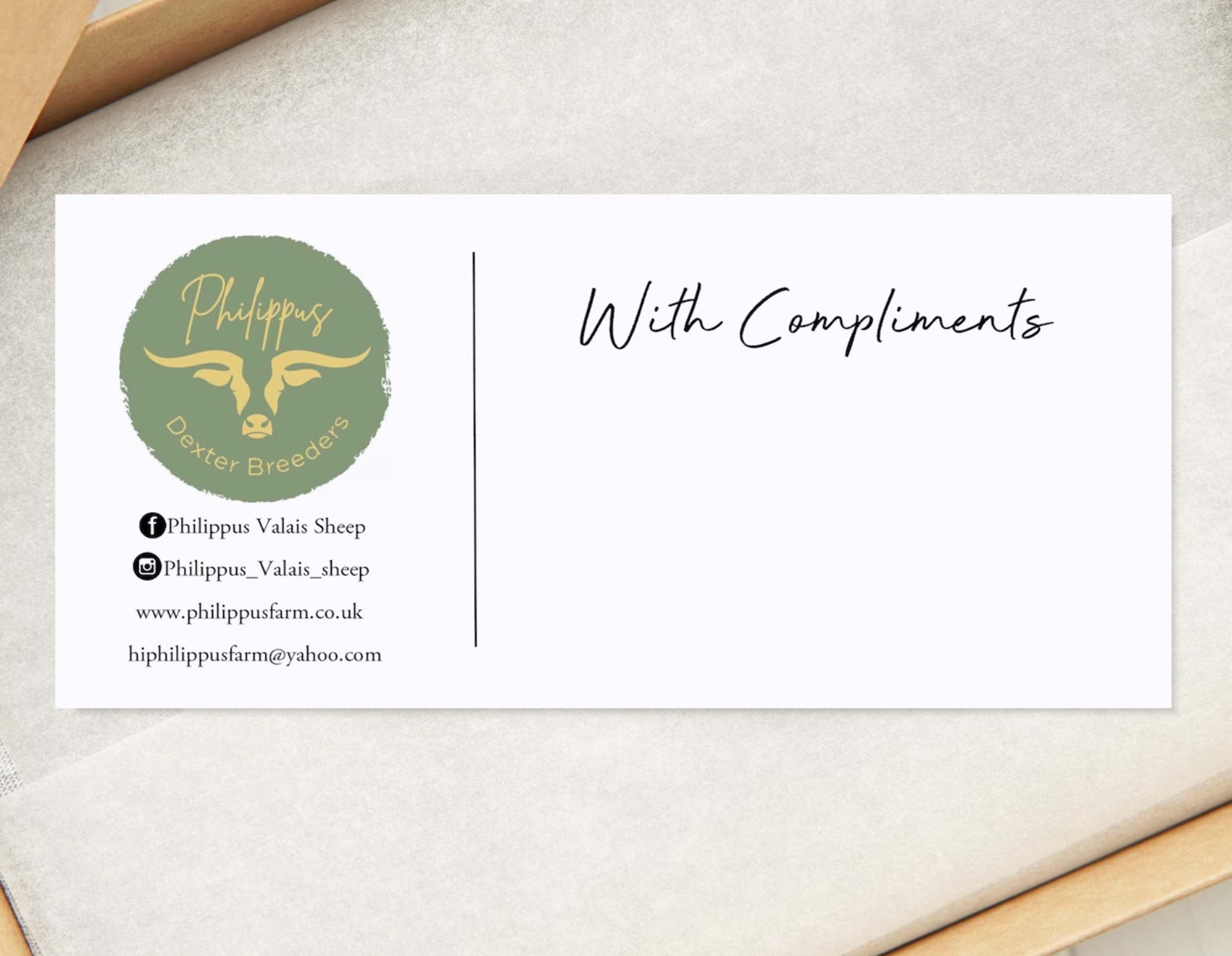 Compliment Slips - Essex Printing Services | Quality Printing, Business ...