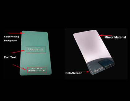 Plastic Business Cards - Mirror Effect / Reflective - Essex Printing ...