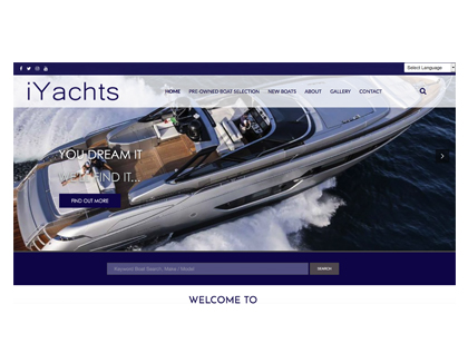 Yacht / Boat Website Design - Sell Your Boats / Yachts On-line - Essex ...